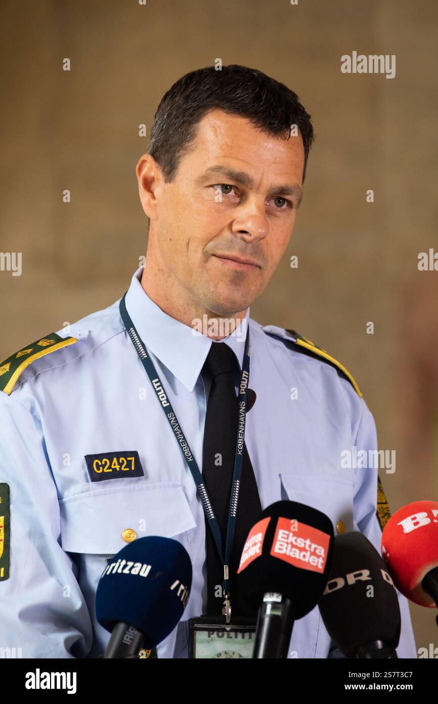 Copenhagen, Denmark. 06th June, 2024. Deputy Police Inspector Brian ...