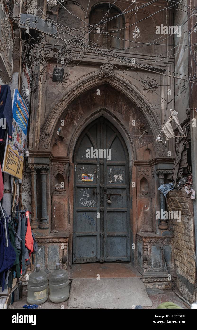 Main Bazaar. Delhi. India Stock Photo - Alamy