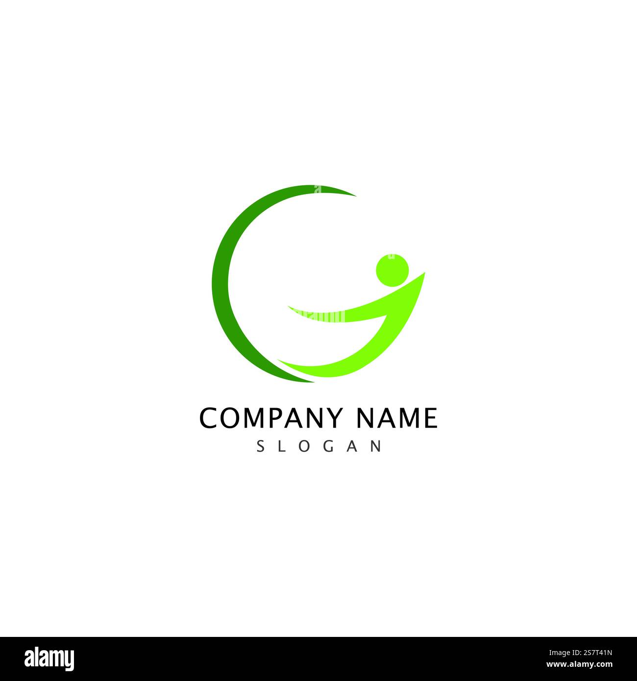 letter g people logo template icon symbol Stock Vector Image & Art - Alamy