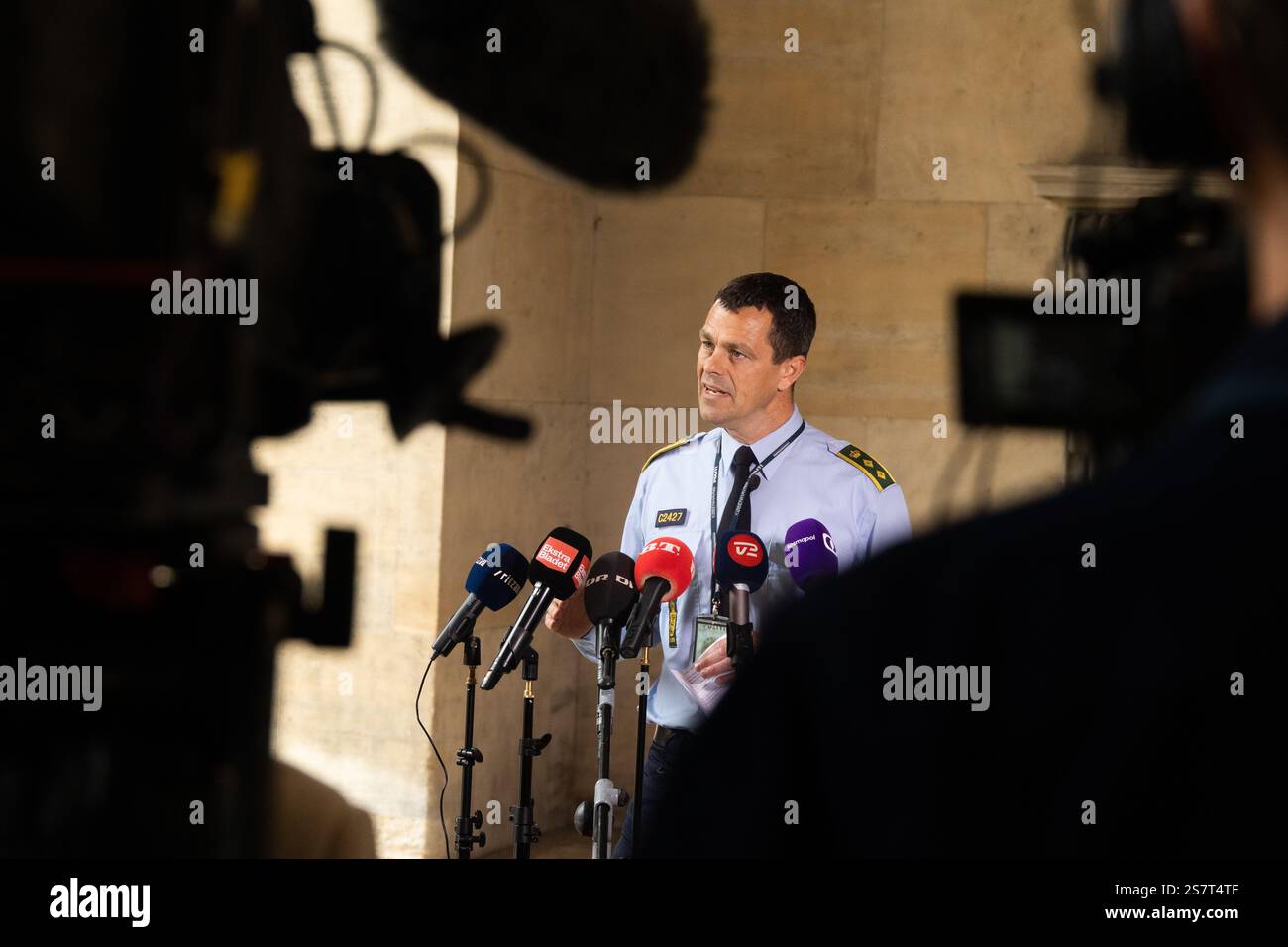 Copenhagen, Denmark. 6th June, 2024. Deputy Police Inspector Brian ...