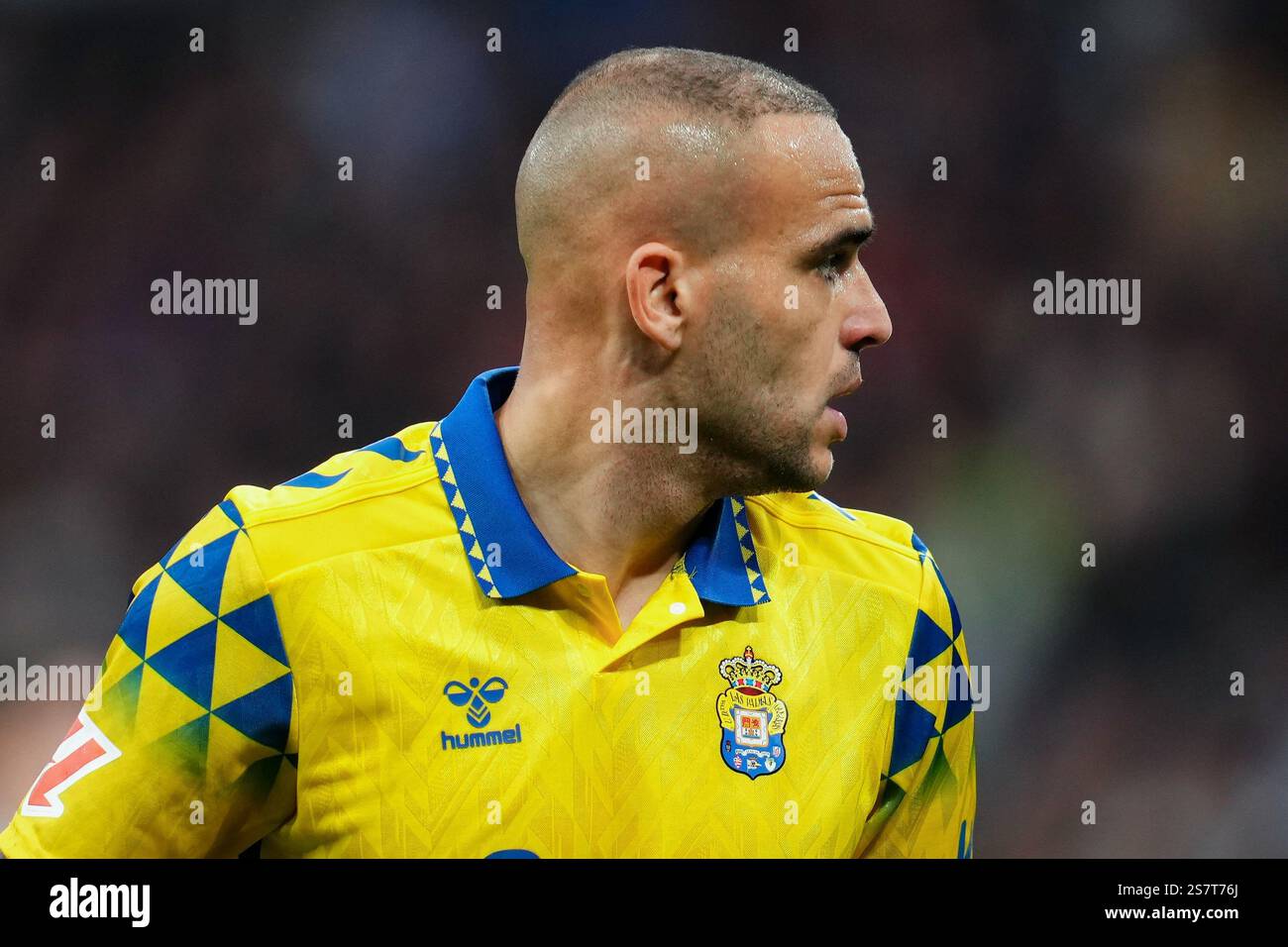 Madrid, Spain. 20th Jan, 2025. Sandro Ramirez of UD Las Palmas during ...