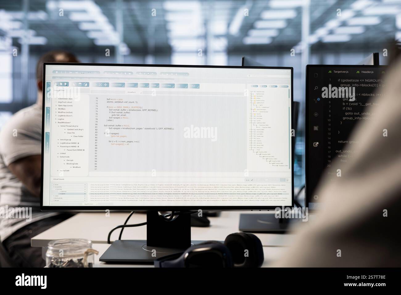 Admin in server hub workplace ensuring compliance with industry standards and regulatory ...
