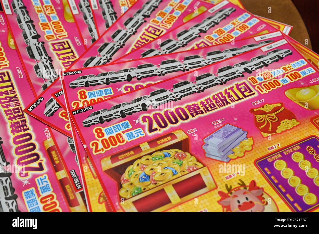 New Taipei City , Taiwan- : Taiwan’s 20 million scratch-off lottery ...