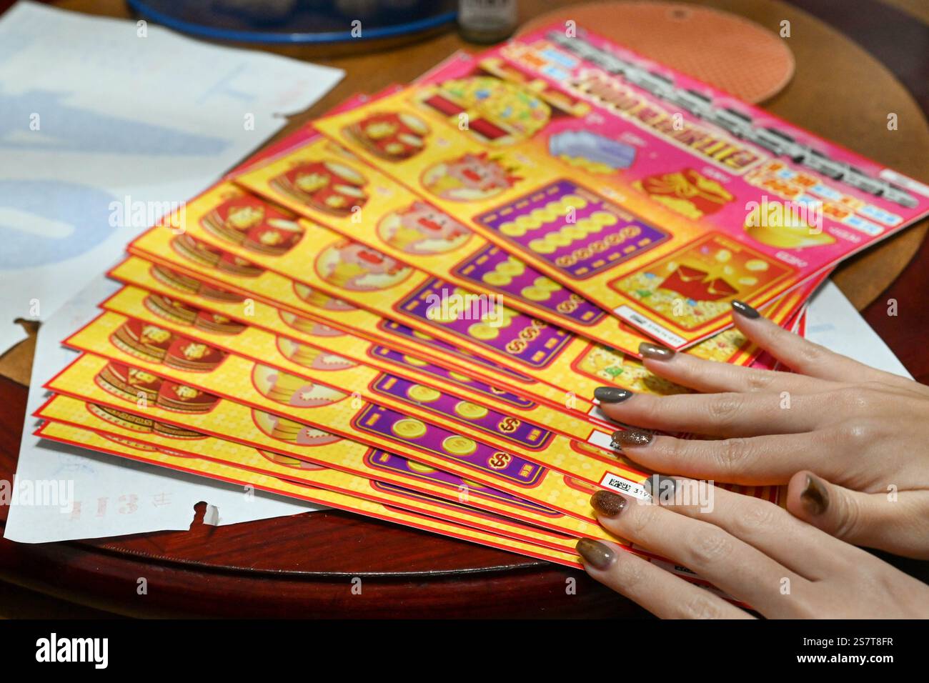 New Taipei City , Taiwan- : Taiwan’s 20 million scratch-off lottery ...