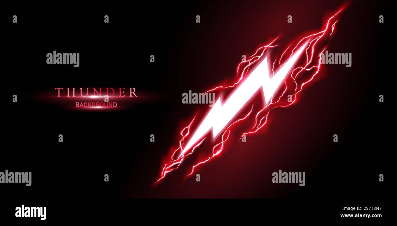 lightning light effect background realistic flash with lightning ...