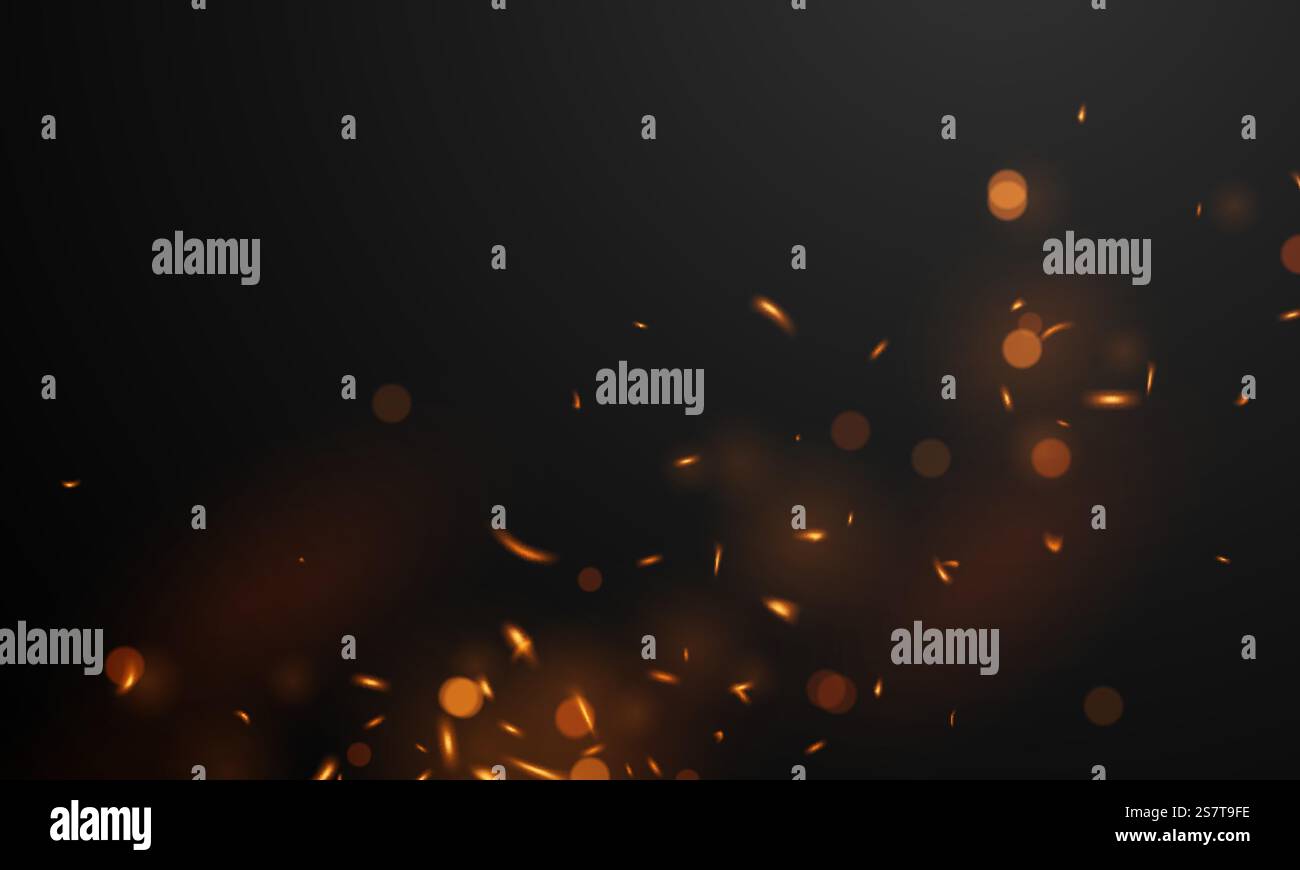 sparkle background virtual flame design vector illustration Stock ...