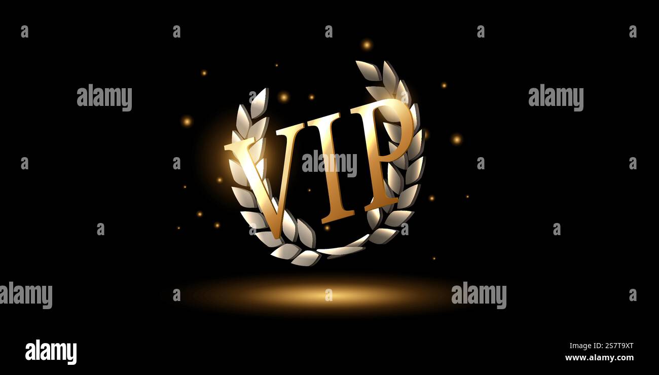 luxury design vip background vector illustration Stock Vector Image ...