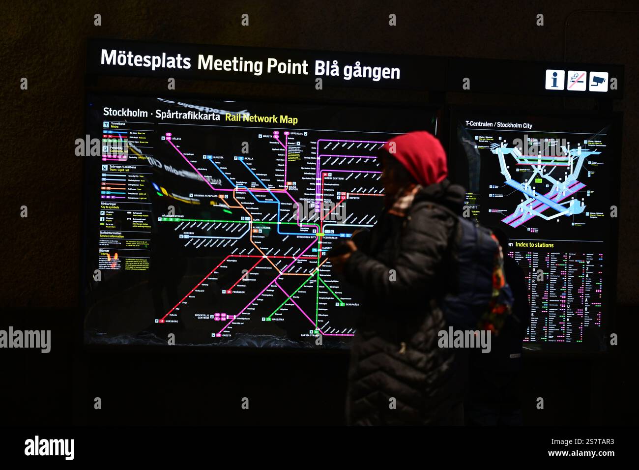 Stockholm metro map hi-res stock photography and images - Alamy