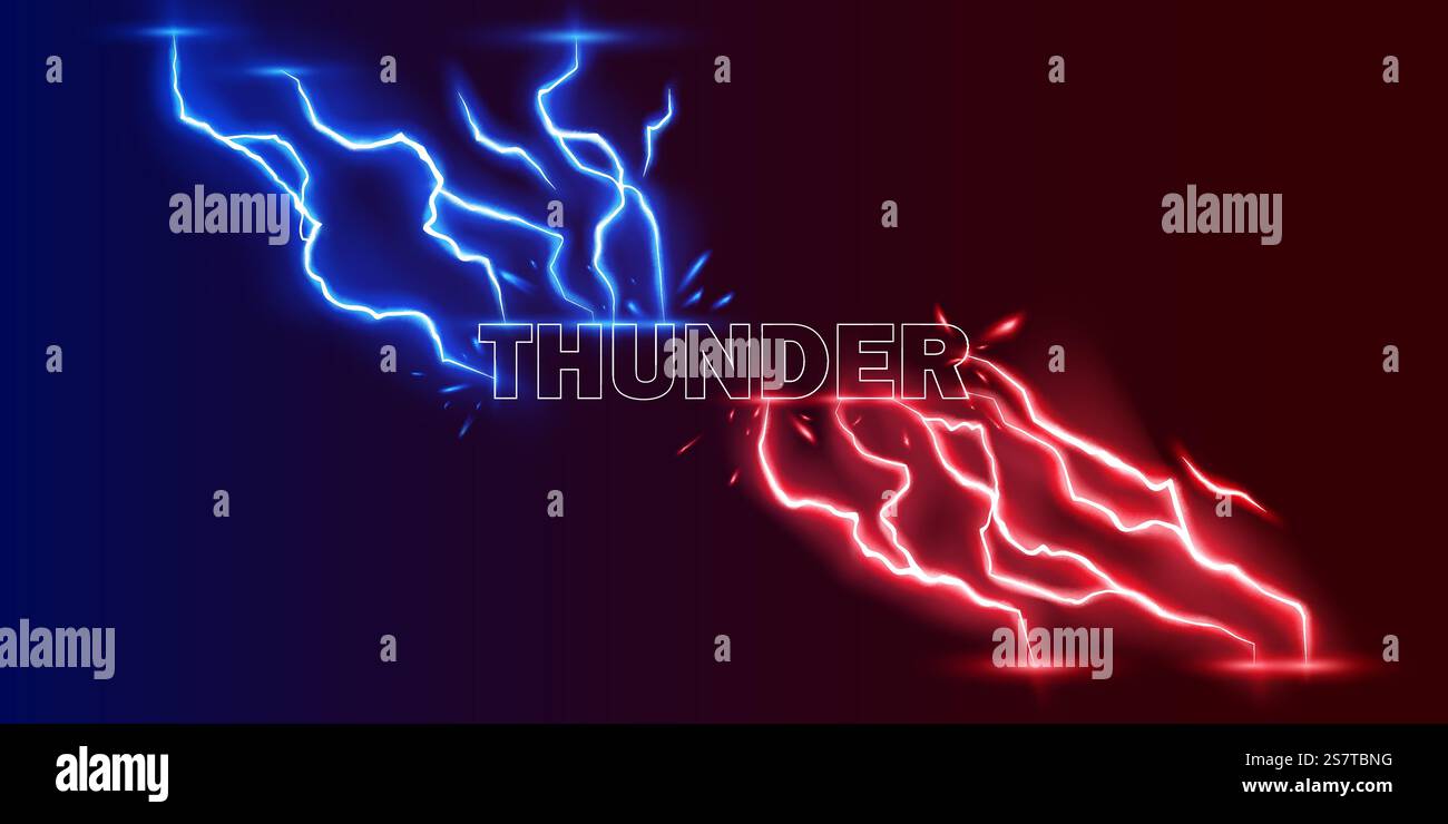 lightning light effect background realistic flash with lightning ...