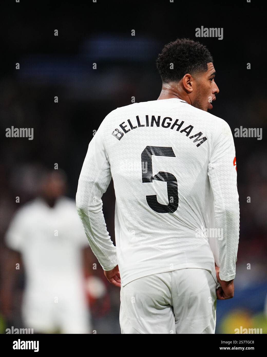 Jude Bellingham of Real Madrid during the La Liga EA Sports match ...
