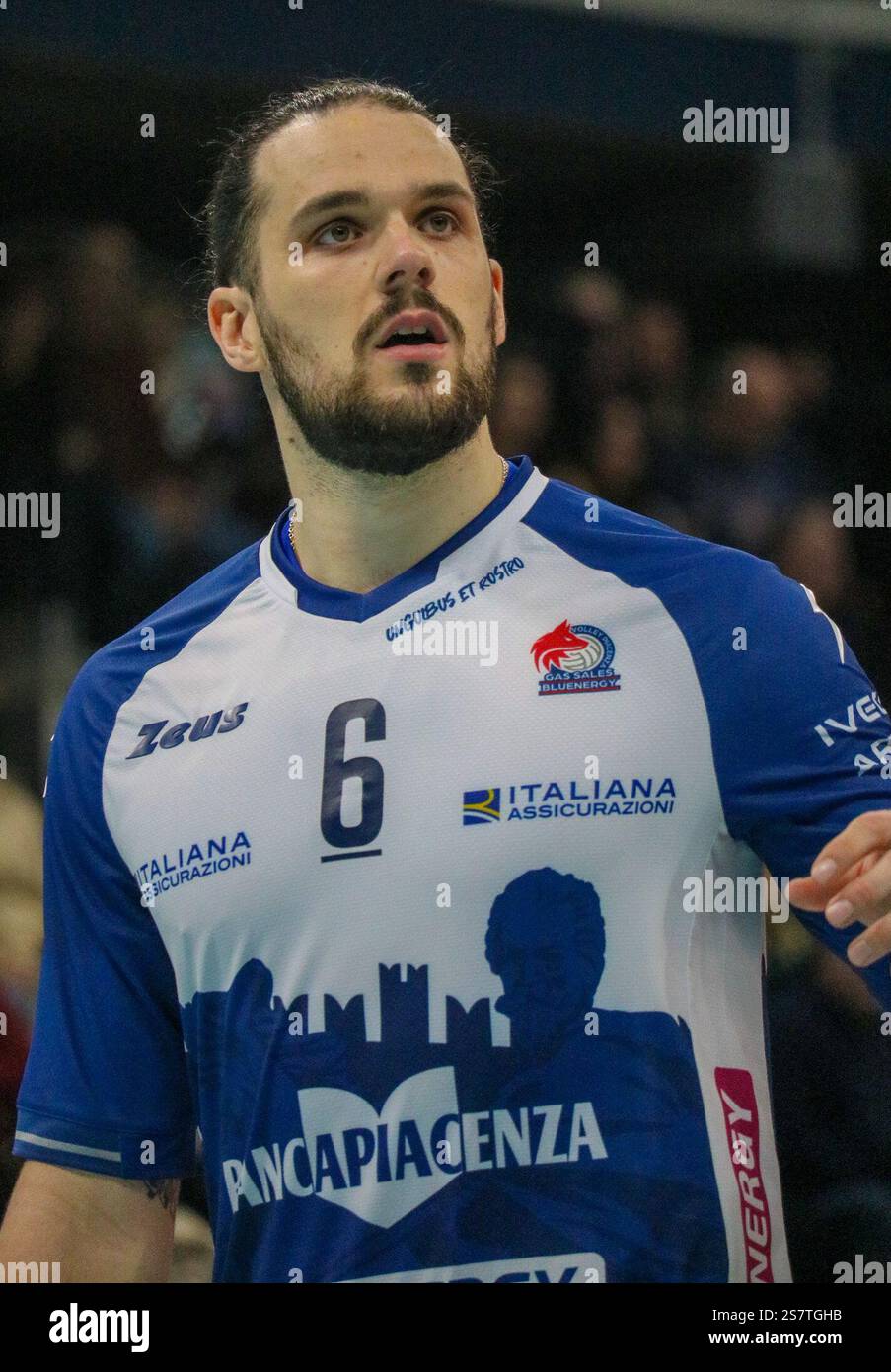 ANTOINE BRIZARD (GAS SALES BLUENERGY PIACENZA) during Allianz Milano vs ...