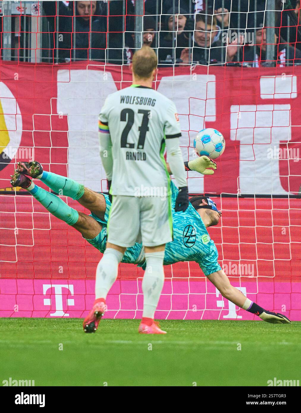 Kamil Grabara, goalkeeper WOB 1 in the match FC BAYERN MUENCHEN - VFL ...