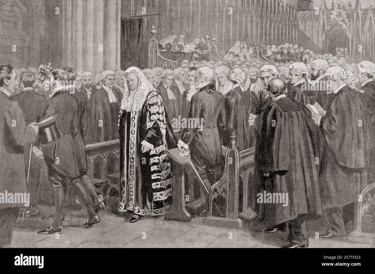 The opening of the legal year in 1897 was marked by a public act of ...