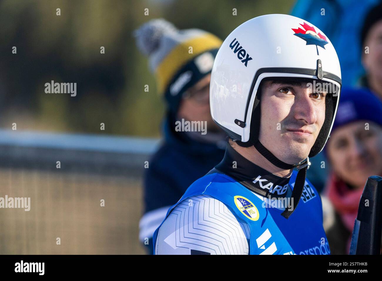 Devin Wardrope (CAN), Ebersp?cher FIL Rodel Weltcup, 2. Lauf ...