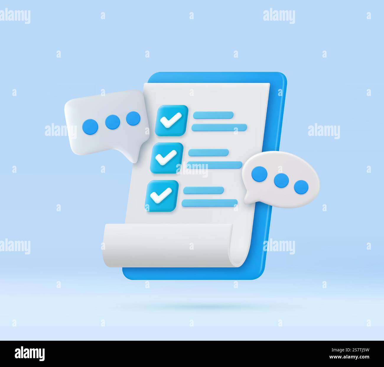 3d clipboard task plan management todo check list with bubble hi-res ...