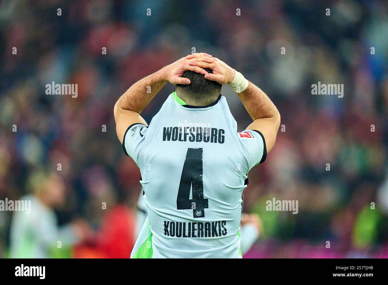 Konstantinos Koulierakis, WOB 4 after the match FC BAYERN MUENCHEN ...