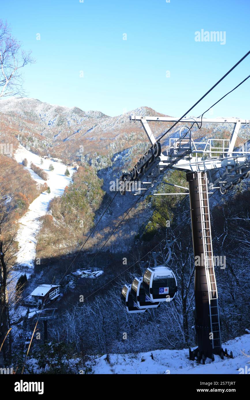 Shiga Kogen ski resort in Nagano prefecture, Japan Stock Photo - Alamy