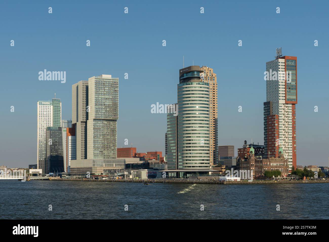 Panorama di Rotterdam Stock Photo - Alamy