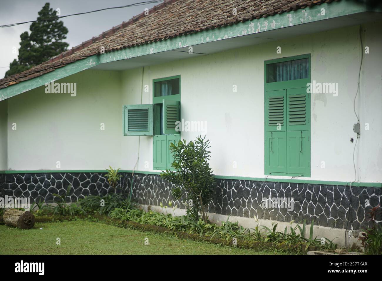 enchanting traditional Sundanese house architecture Stock Photo - Alamy