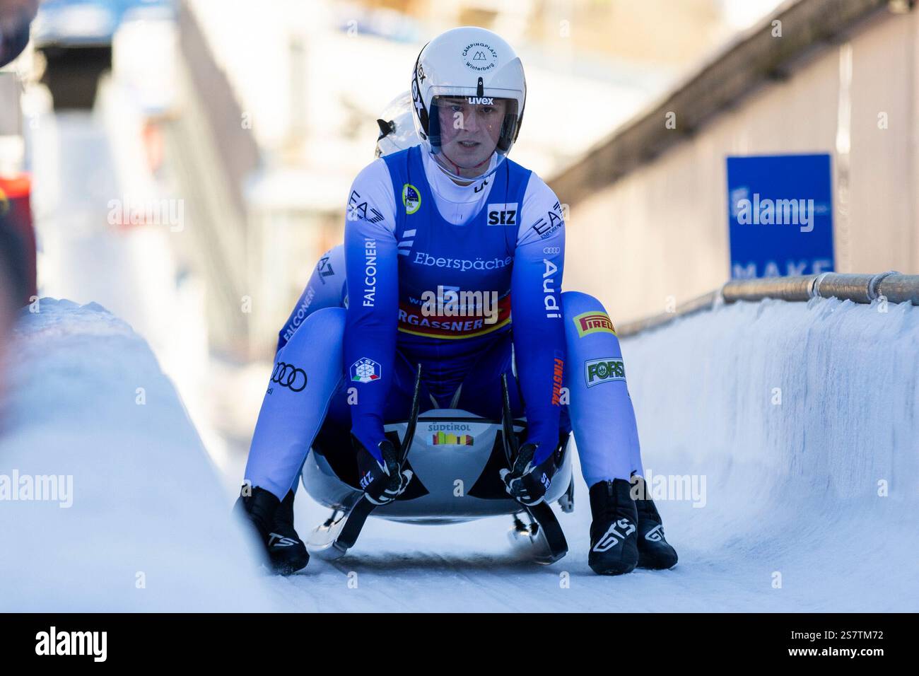 Winterberg, Deutschland. 18th Jan, 2025. Nadia Falkensteiner und ...