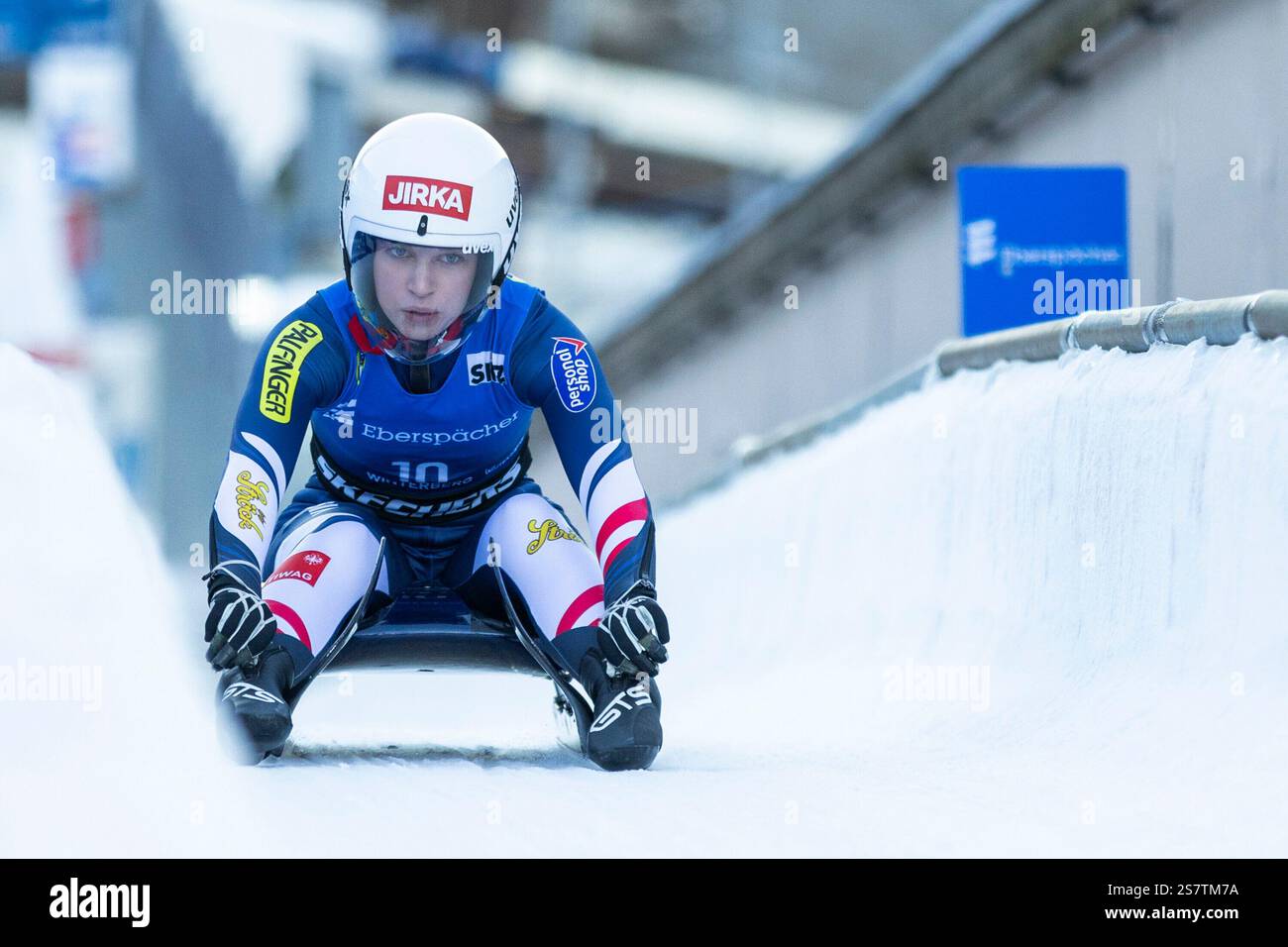 Winterberg, Deutschland. 18th Jan, 2025. Barbara Allmaier (AUT) bei der ...