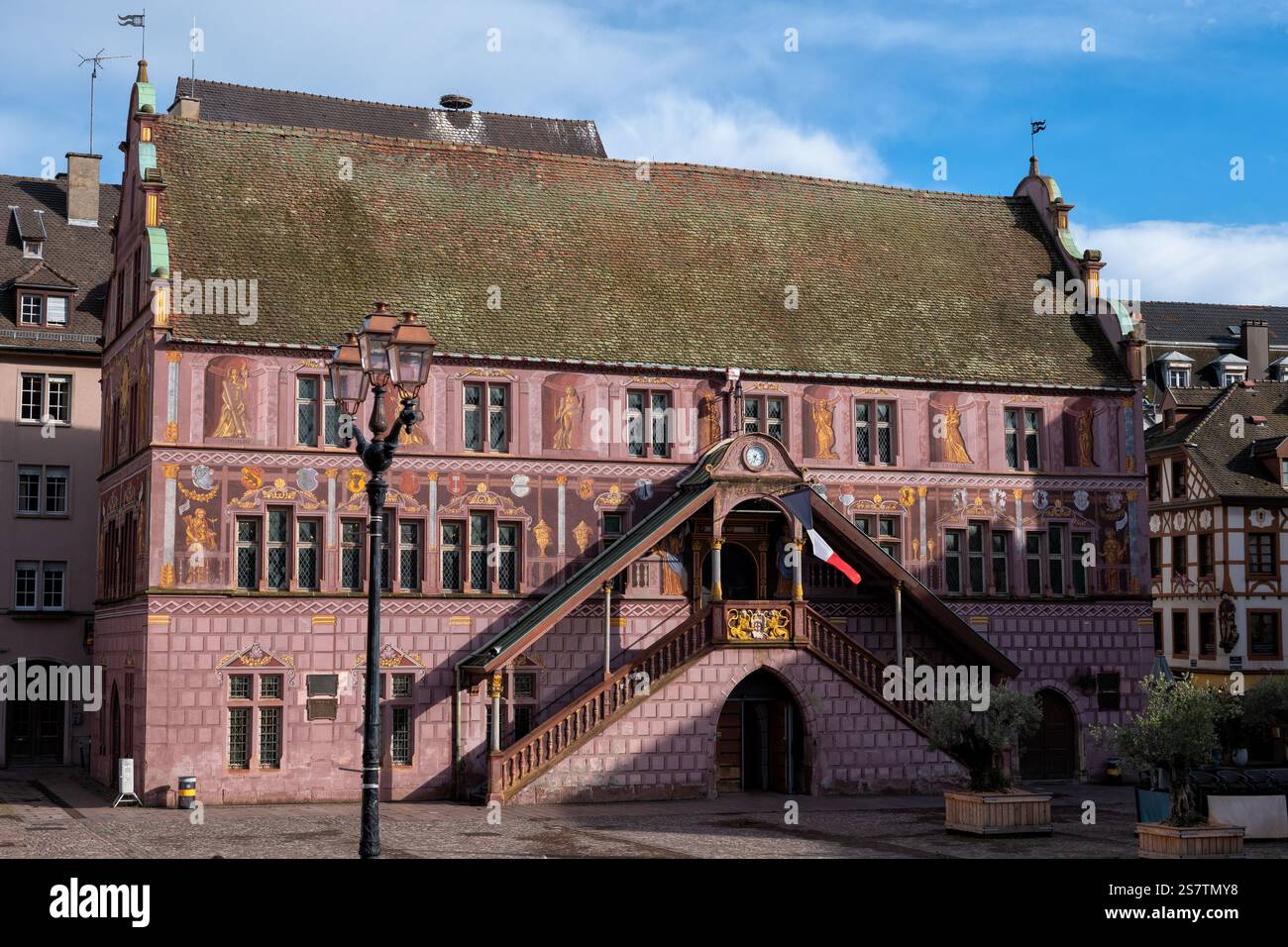 Mulhouse, Alsace, France - former City Hall housing History Museum ...