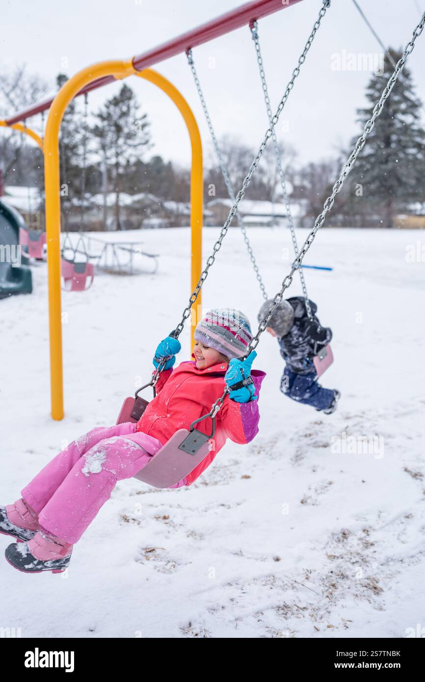Children sled on hill hi-res stock photography and images - Alamy