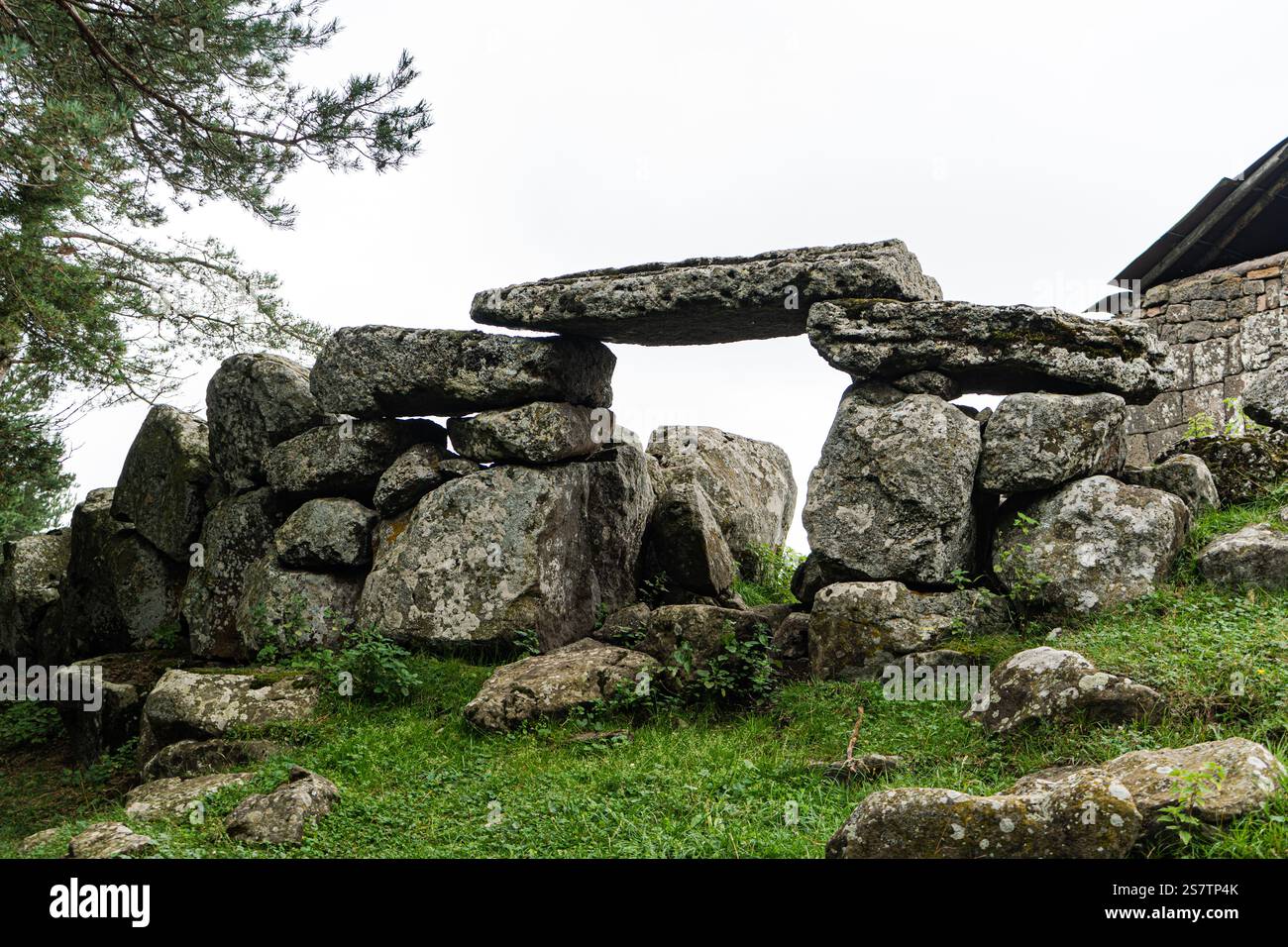 Famous megalith site in Georgia Stock Photo - Alamy