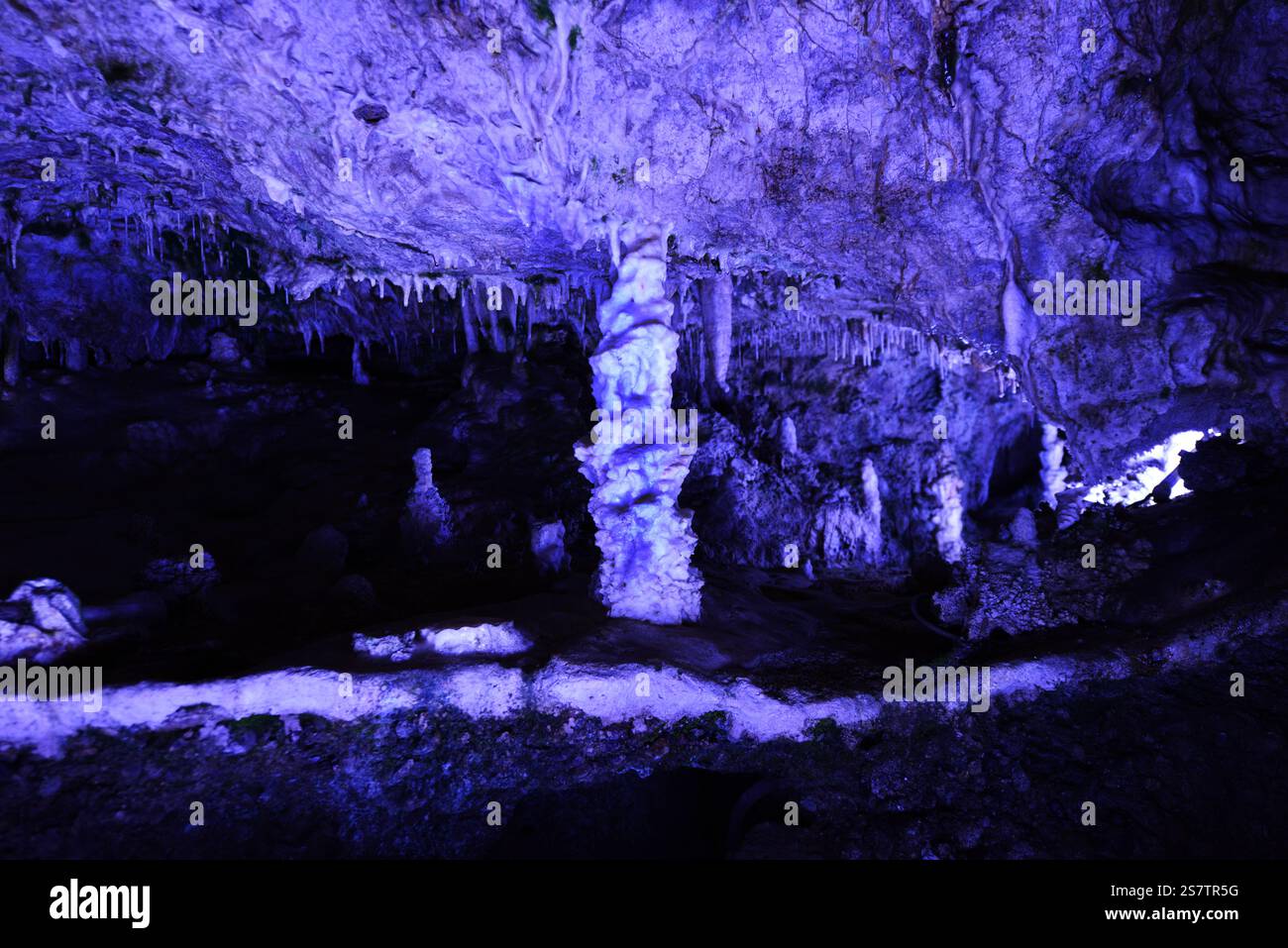 Hida great limestone cave hi-res stock photography and images - Alamy