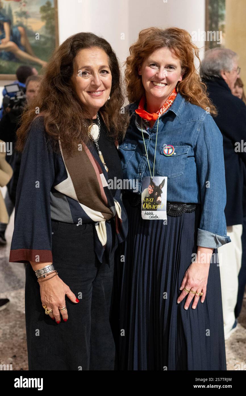 Italy. 19th Jan, 2025. Angela Missoni, Adelaide Corbetta Milan ...