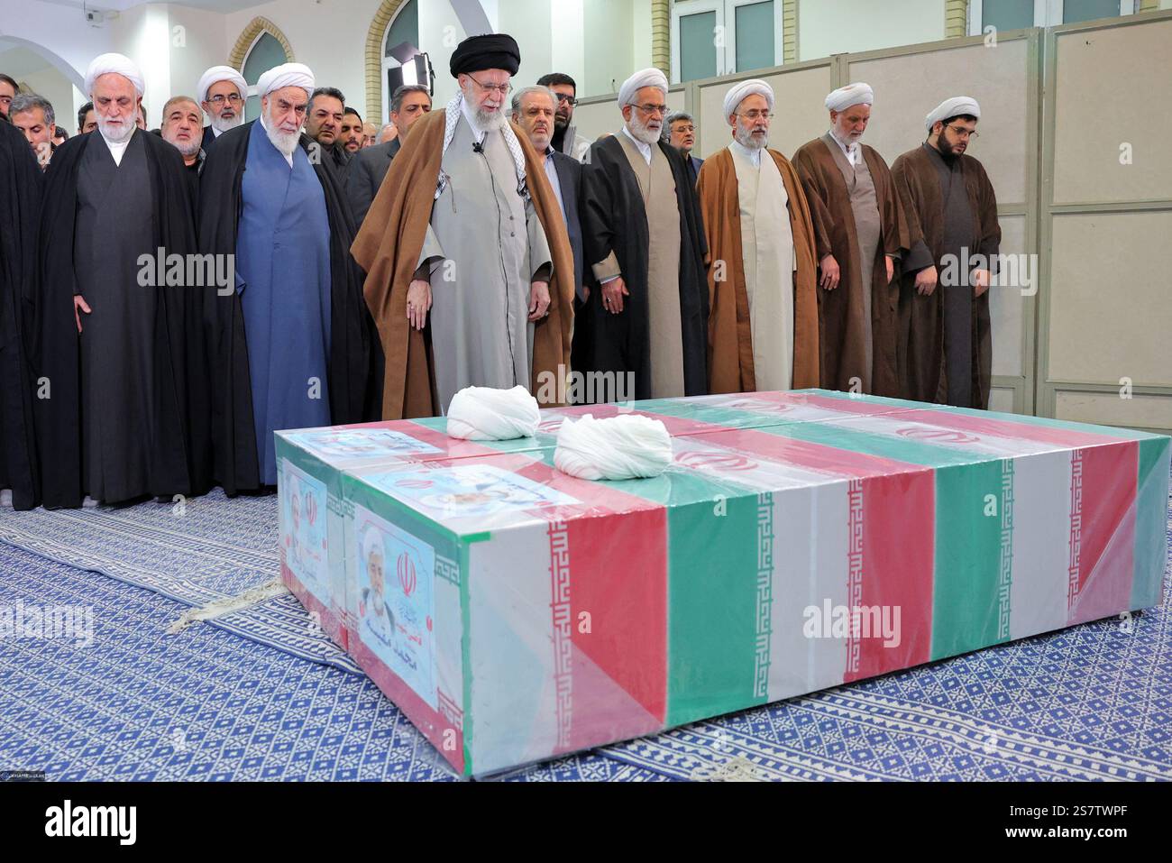 Tehran, Iran. 19th Jan, 2025. Iran's Supreme Leader Ayatollah ALI ...