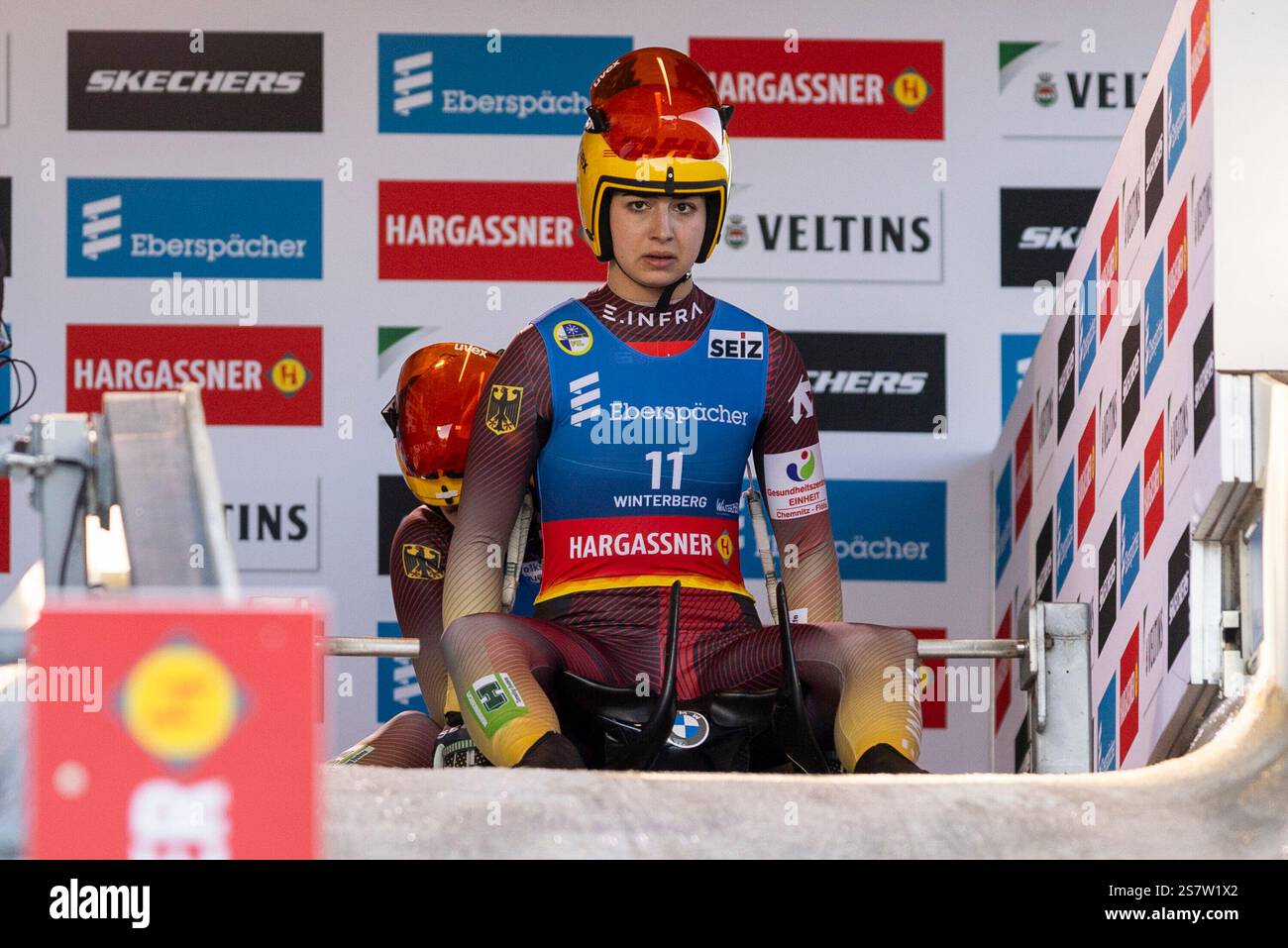 Winterberg, Deutschland. 18th Jan, 2025. Jessica Degenhardt, Cheyenne ...