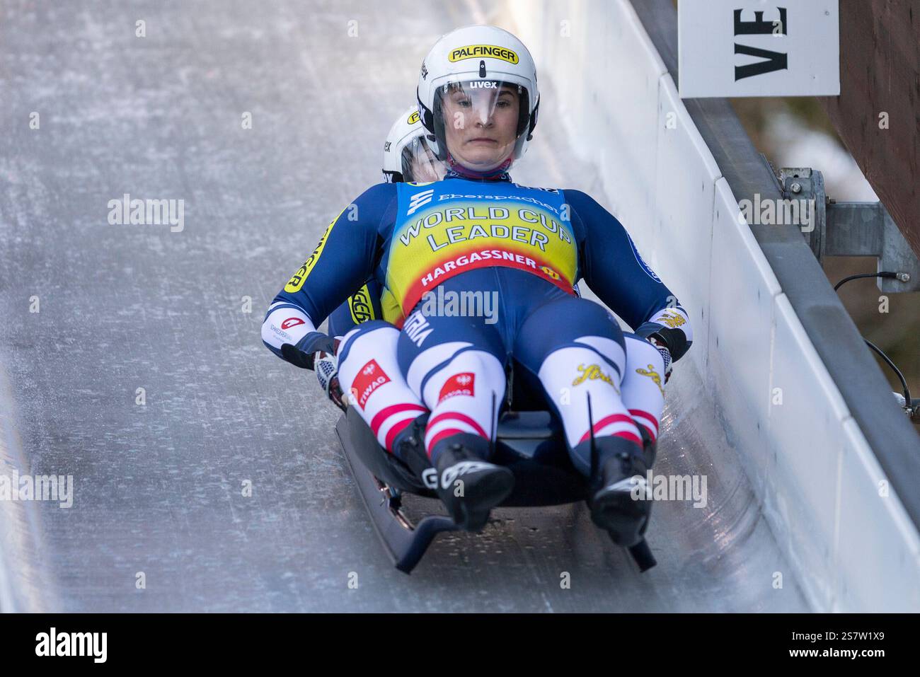 Winterberg, Deutschland. 18th Jan, 2025. Selina Egle, Lara Michaela ...