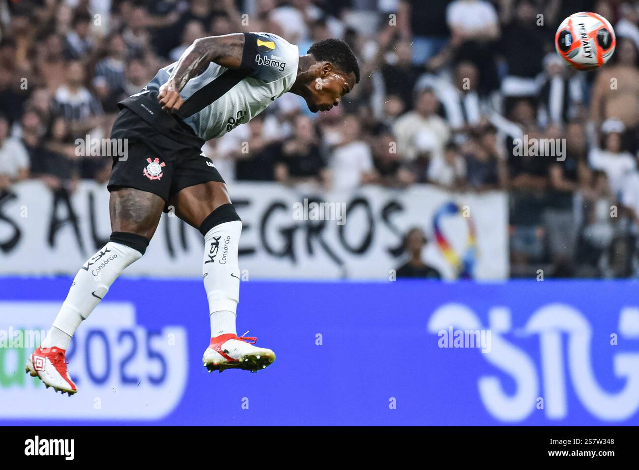 Caca, Corinthians player during the game between Corinthians and Velo ...