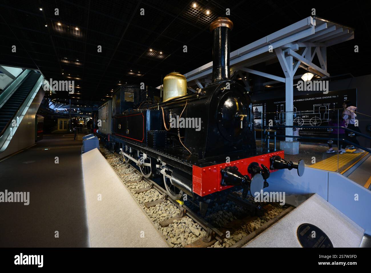 Steam locomotive japan museum hi-res stock photography and images - Alamy