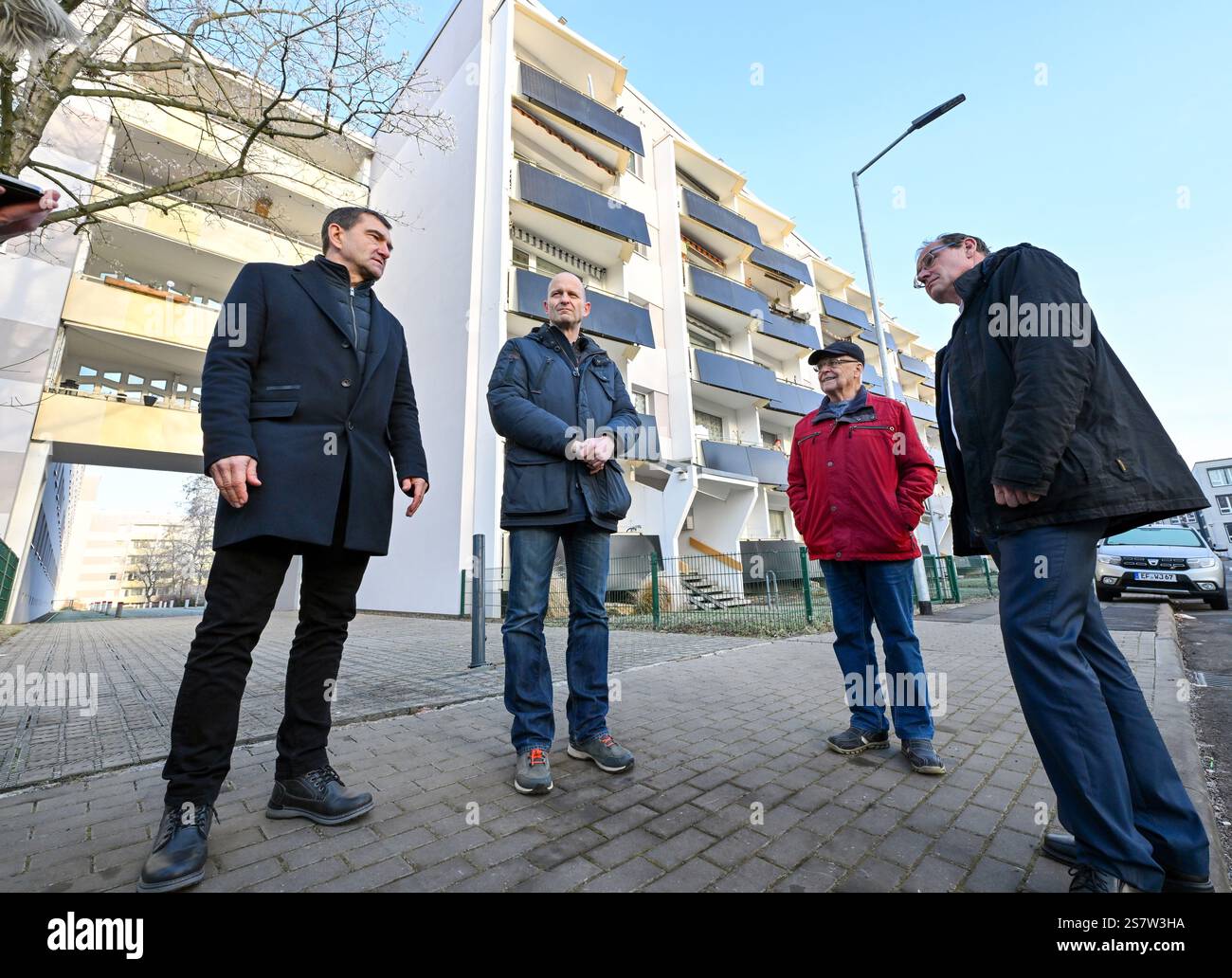 Erfurt, Germany. 20th Jan, 2025. Matthias Kittel (l-r), Technical ...