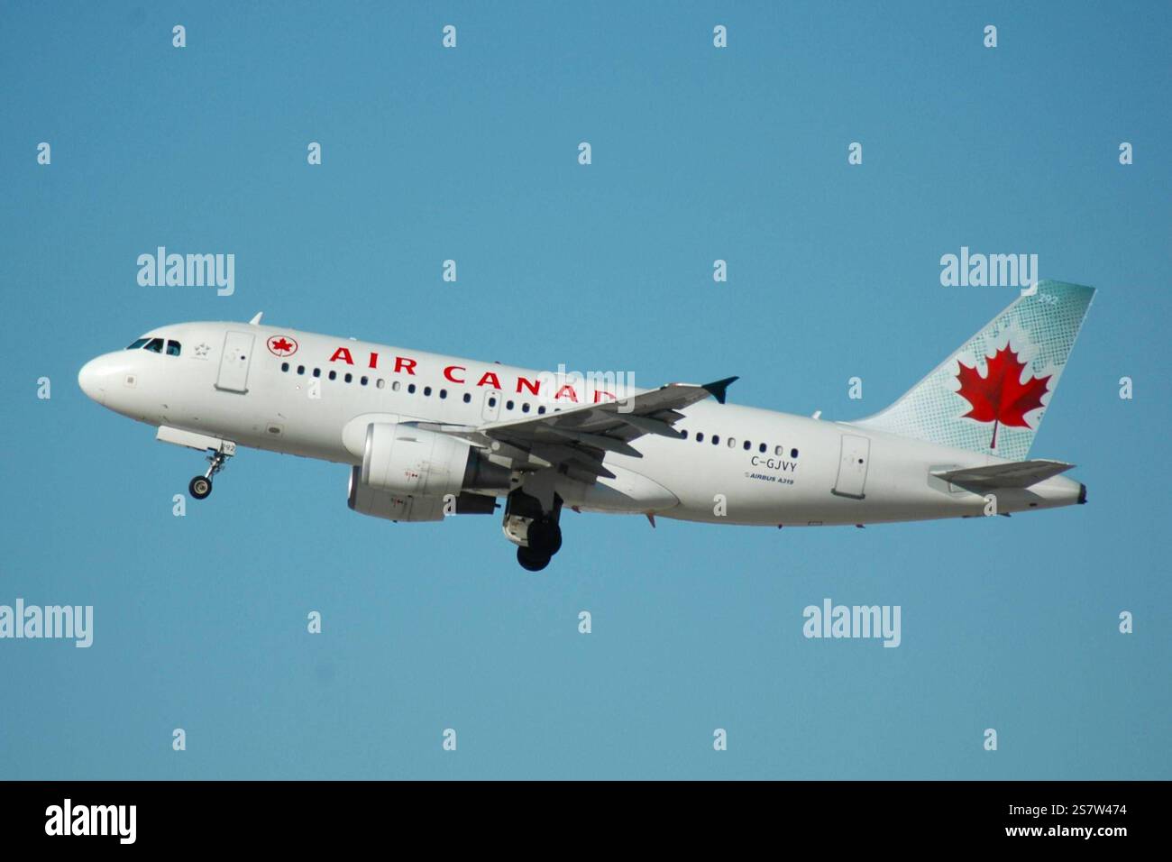 RECORD DATE NOT STATED. Air Canada, Airbus A319 - 112 Flugzeug mit der ...