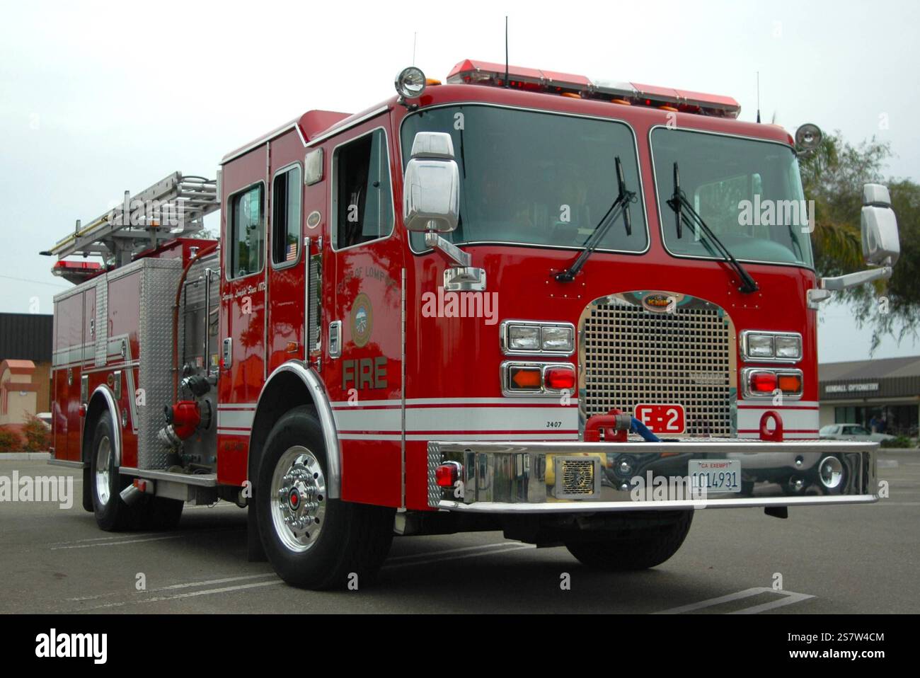 RECORD DATE NOT STATED. USA, Kalifornien, City of Lompoc - Fire ...