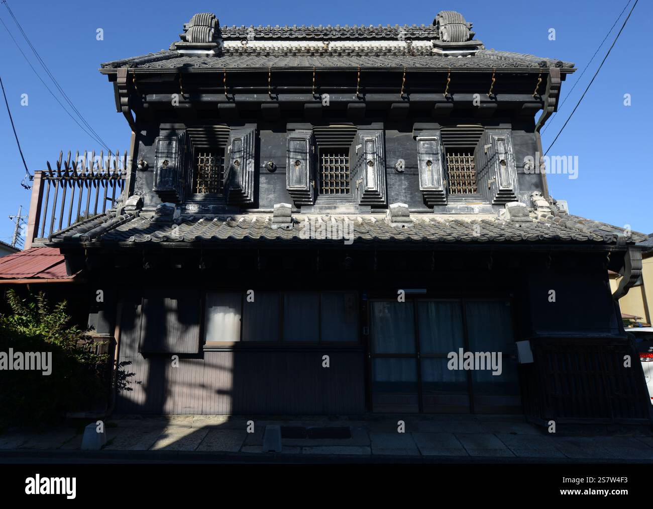 Beautiful traditional old houses in Kawagoe, Saitama, Japan Stock Photo ...