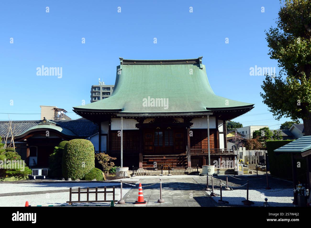The Hozenji Buddhist temple in Kawagoe, Saitama, Japan Stock Photo - Alamy