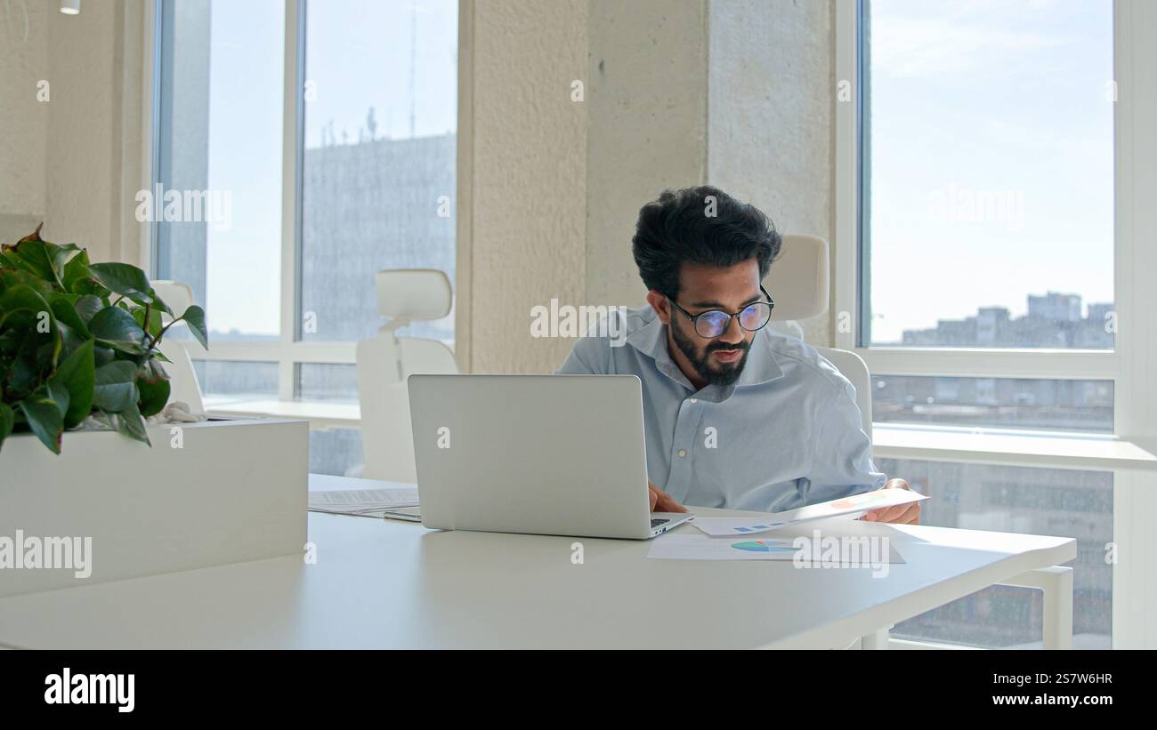 Arabian Indian man muslim male businessman entrepreneur professional ...