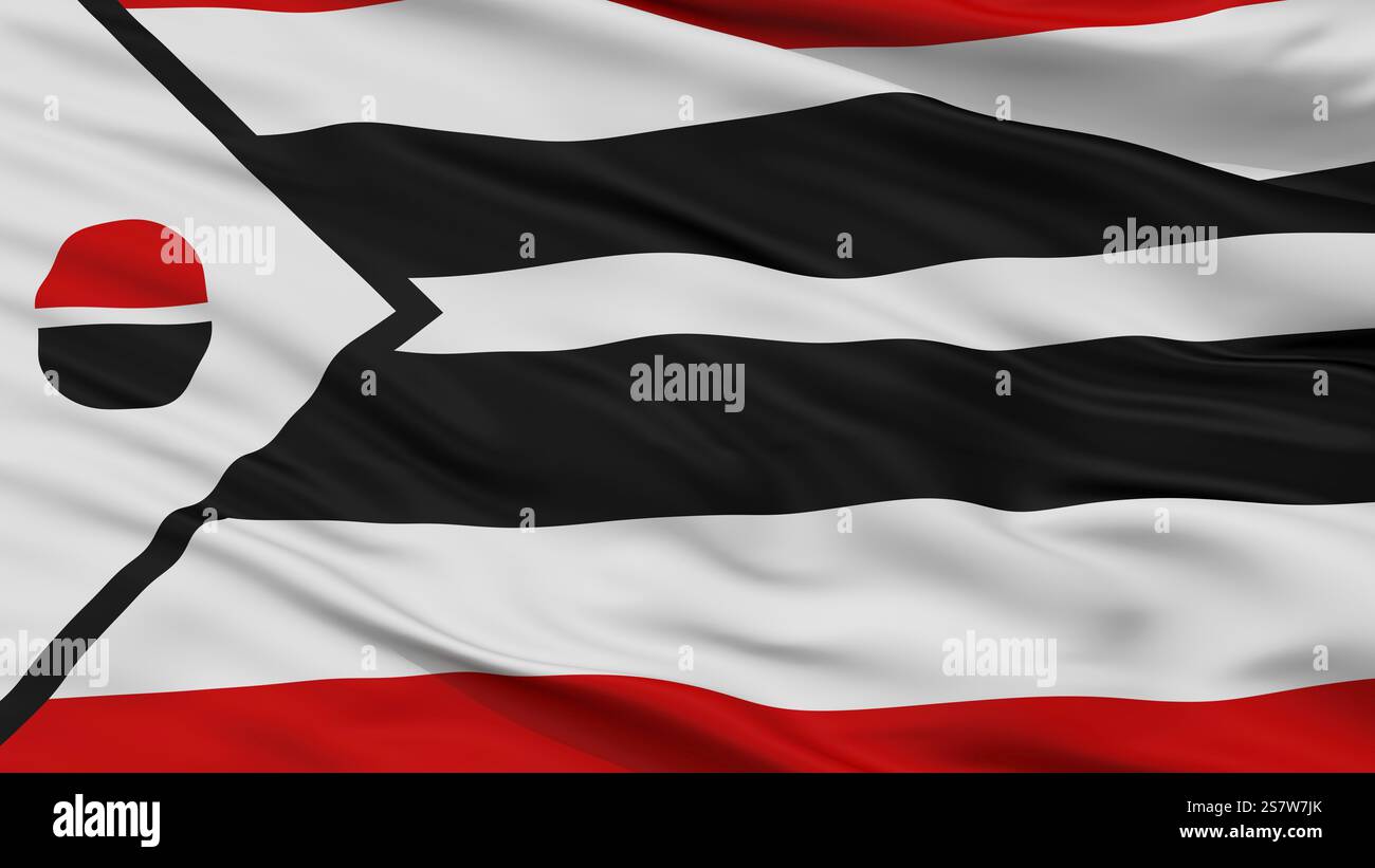 Arapaho Nation Indian Flag, Closeup View Stock Photo - Alamy