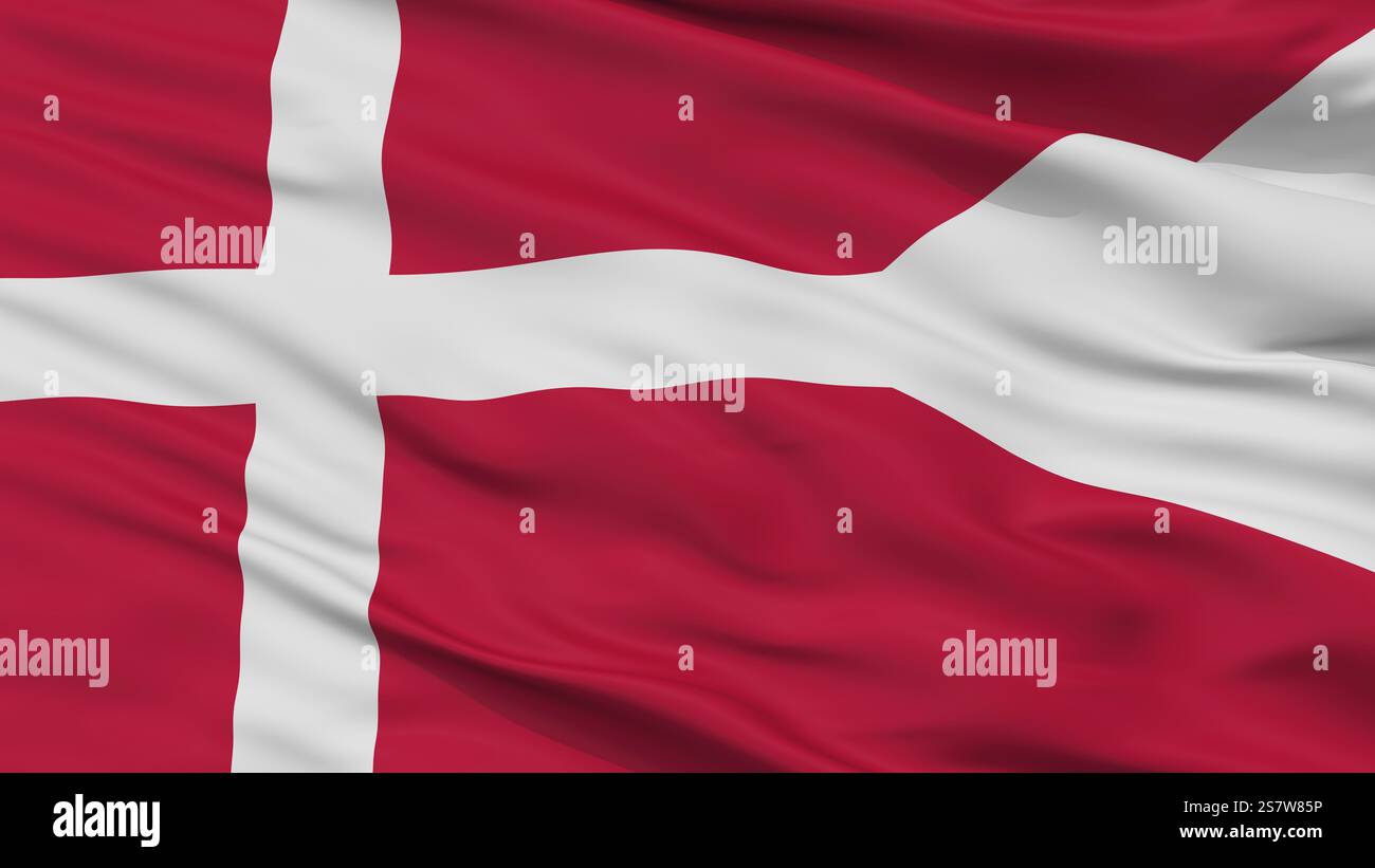Closeup denmark flag hi-res stock photography and images - Alamy