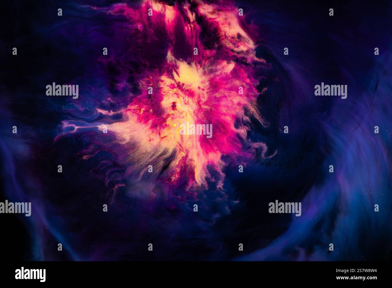 Violet blue nebula in hi-res stock photography and images - Alamy