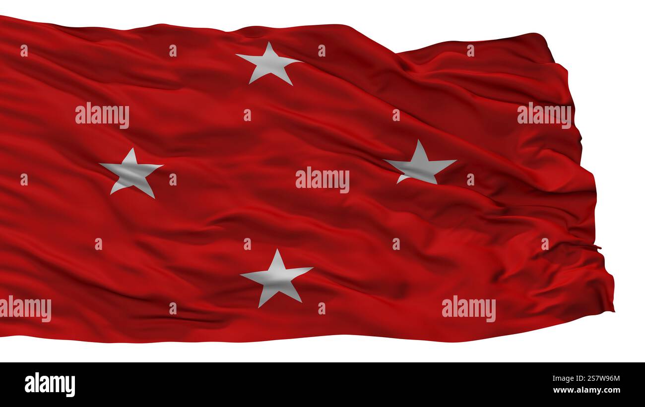 Londrina City Flag, Country Brasil, Isolated On White Background Stock ...