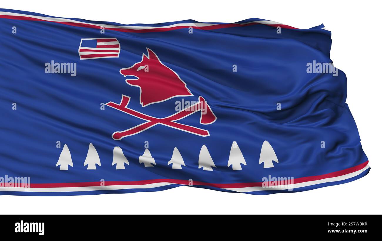 Pawnee Indian Flag, Isolated On White Background Stock Photo - Alamy