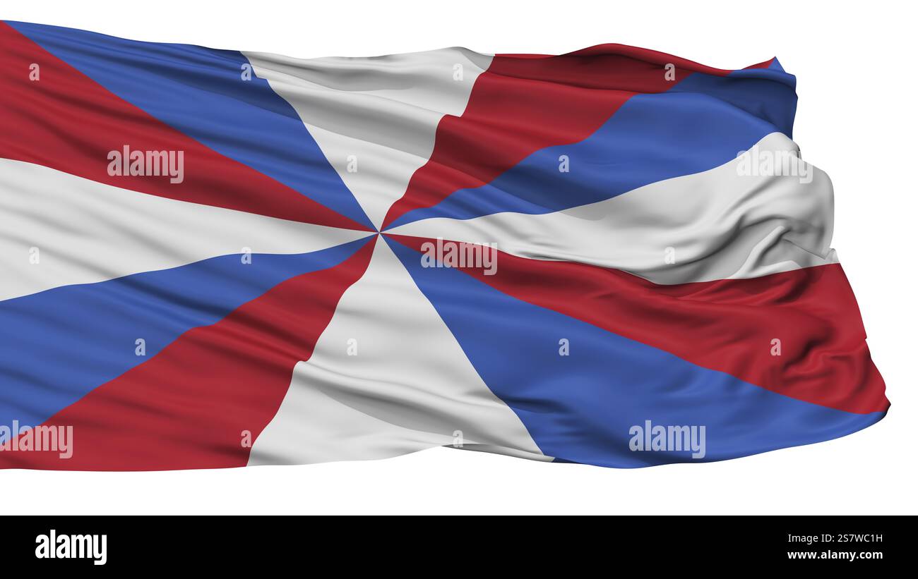 Netherlands Naval Jack Flag, Isolated On White Background Stock Photo ...