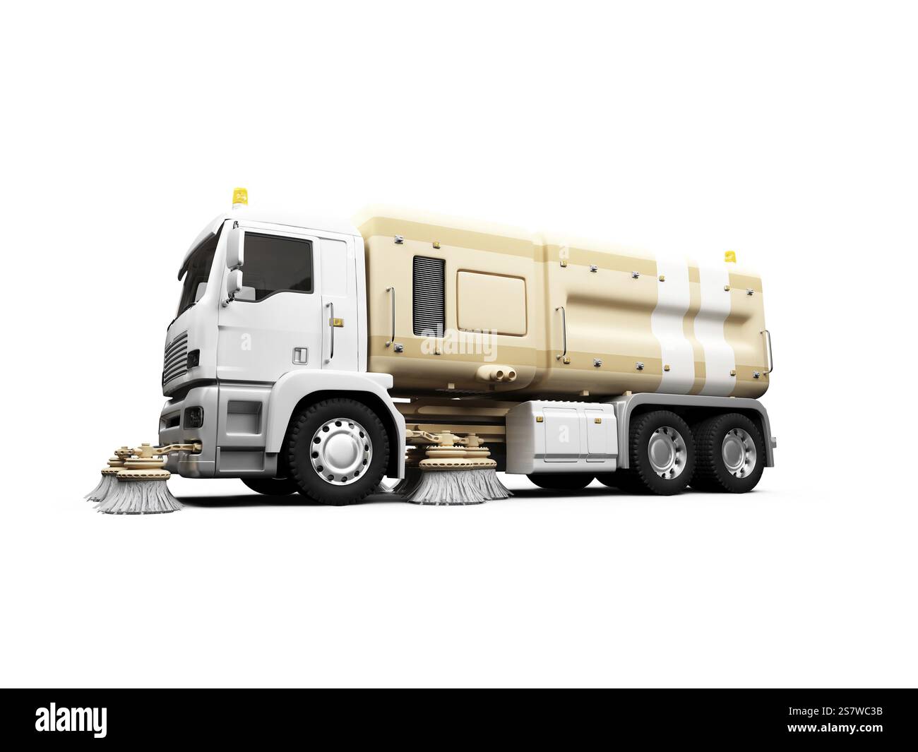 Isolated dumpster on white background Stock Photo - Alamy