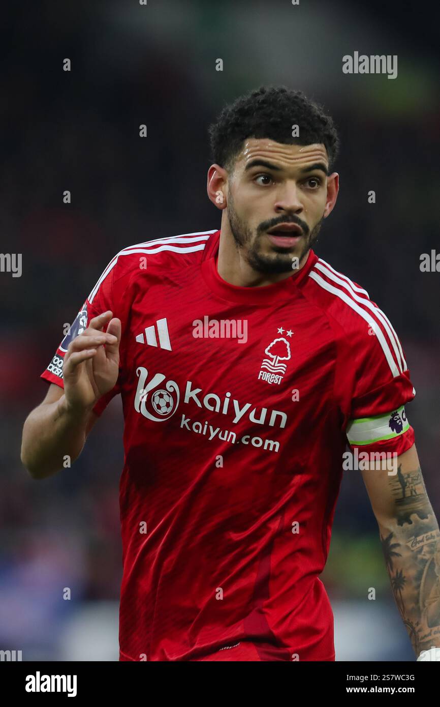 Nottingham, UK. 19th Jan, 2025. Nottingham Forest midfielder Morgan ...