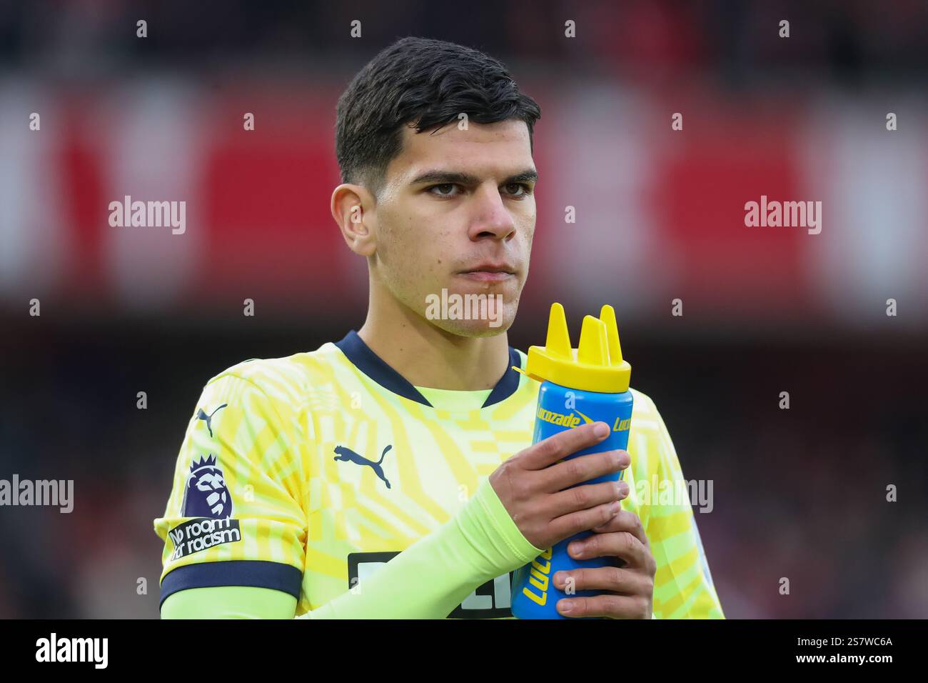 Nottingham, UK. 19th Jan, 2025. Mateus Fernandes Of Southampton during ...